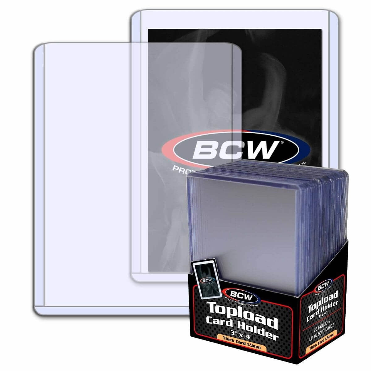 BCW Thick Trading Card Topload Holder - 59 PT. – Trademark Cards ...