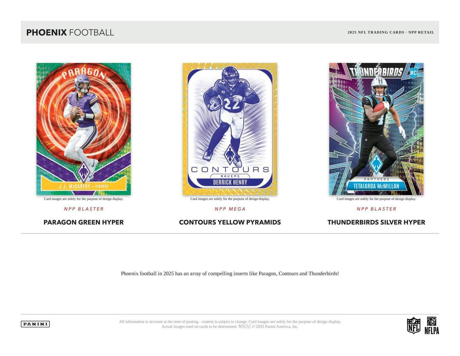 2025 Panini Phoenix Football 6-Pack Blaster Box – Trademark Cards ...