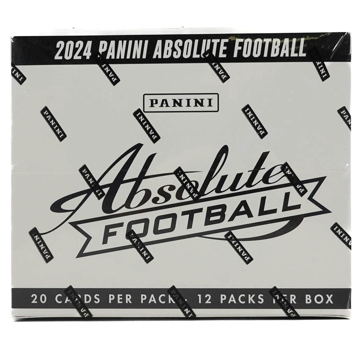 2024 Panini Absolute Football Jumbo Value Cello 12-Pack Fat Pack Box ...