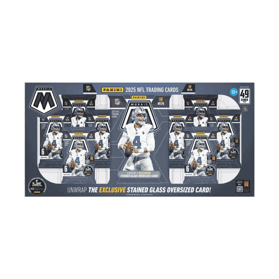 2025 Panini Mosaic Football Bundle Box – Trademark Cards & Collectibles